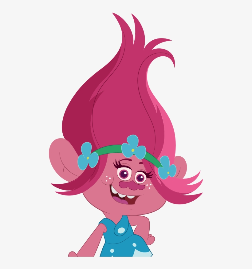 Download Trolls Clipart Poppy Jpg Free - Cartoon | Transparent PNG ...