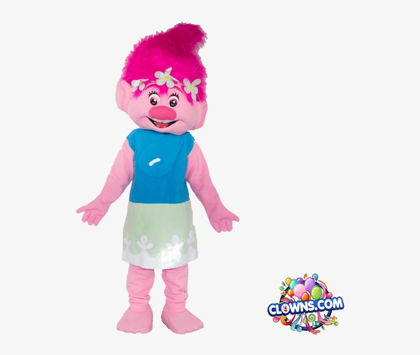 Trolls Poppy Character New York - Clown PNG Image | Transparent PNG ...
