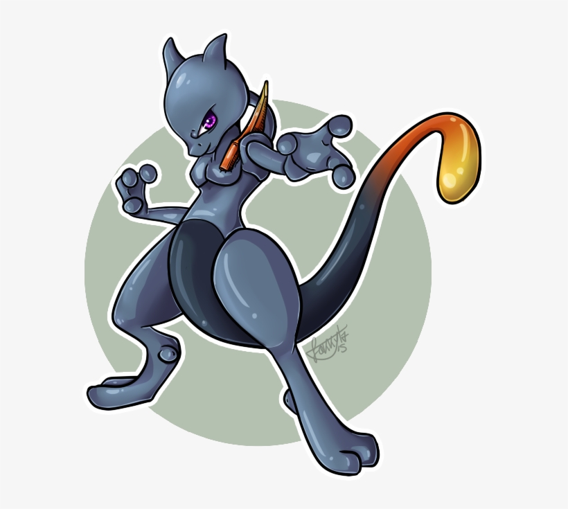 Shadow Mewtwo By Lokkyta On Deviantart Clip Library - Shadow Mewtwo ...