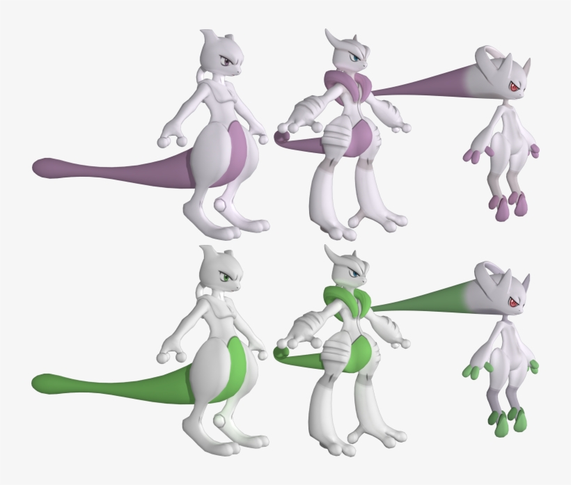 Download Zip Archive - Mew Pokemon Model Sheet PNG Image | Transparent ...