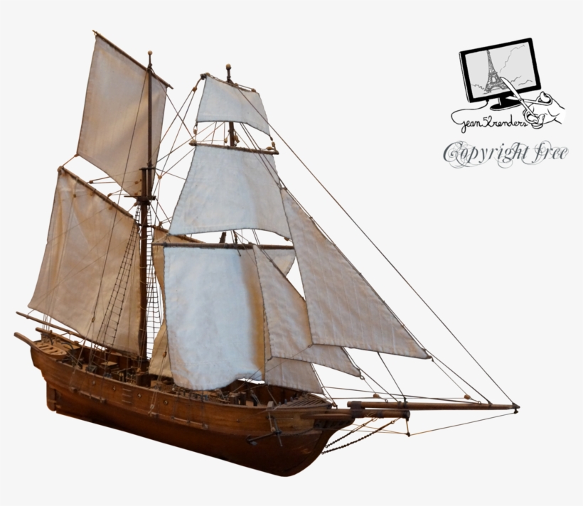 Download Sail Ship Png Graphic Stock - Full Rigged Pinnace ...