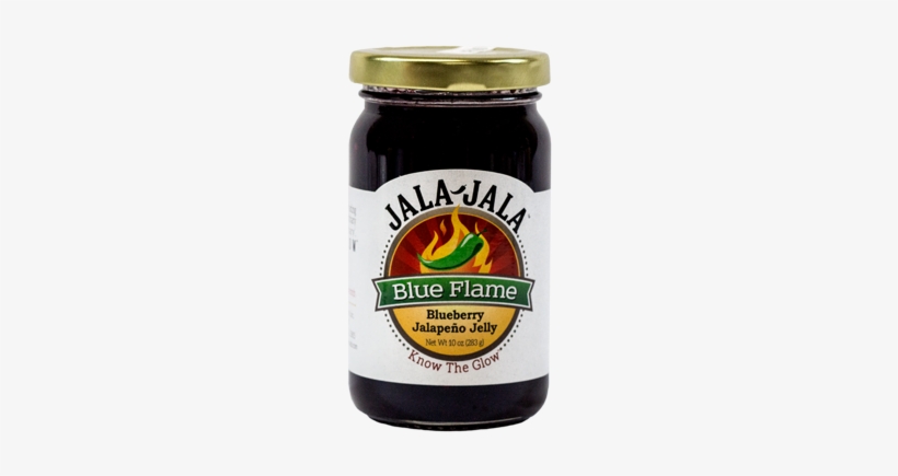 Jala Jala Blue Flame Blueberry Jalapeno Jelly Click - Kona Coffee PNG ...