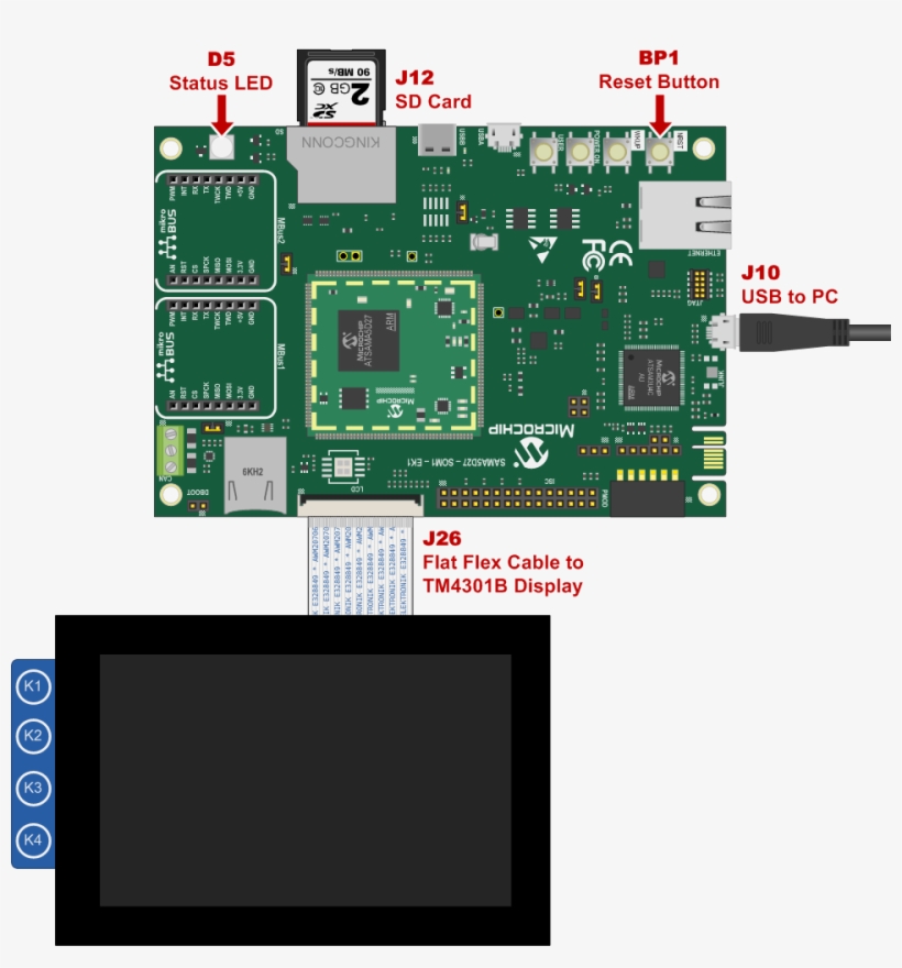 Sama5d27 Som1 Ek1 Connections PNG Image | Transparent PNG Free Download ...