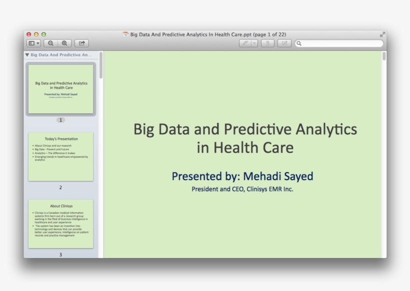 Predictive Analytics In Healthcare Ppt Big Data And PNG Image ...