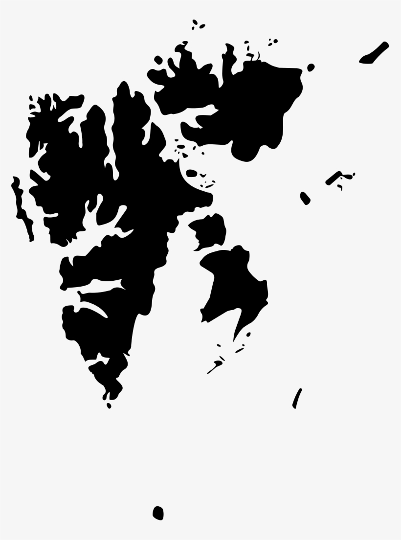 Download File - Svalbard Outline - Svg | Transparent PNG Download | SeekPNG