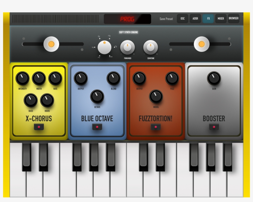 Cosmo Hybrid Synthesizer Ios App For Ipad PNG Image | Transparent PNG ...