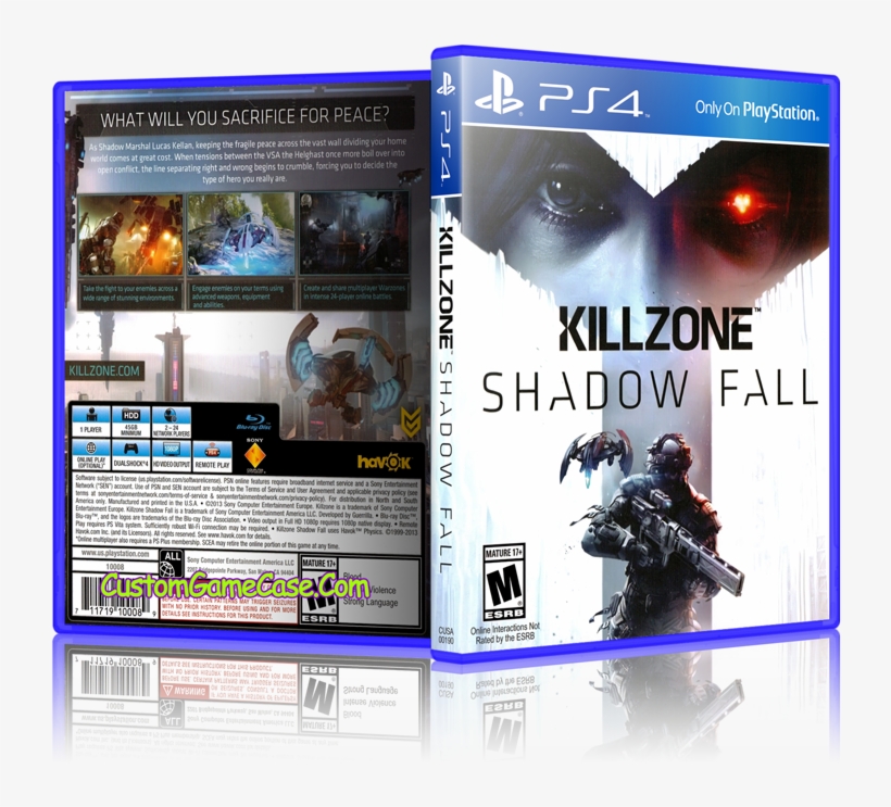 Killzone Shadow Fall Sony Playstation Empty Custom PNG Image ...