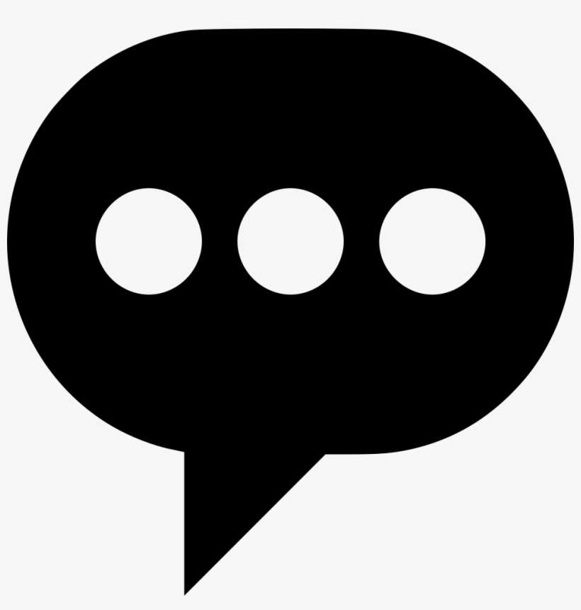 Download Bubble Typing Comments - Typing Bubble Transparent ...