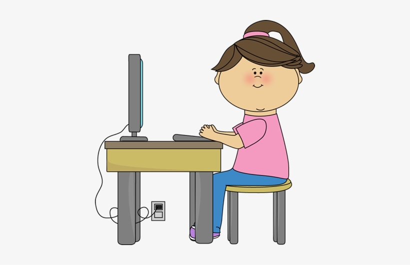 Download Student Typing Png Transparent - Water Table Model Cartoon ...