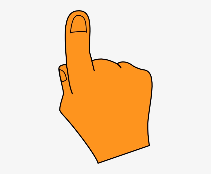 Finger Pointing Clip Art