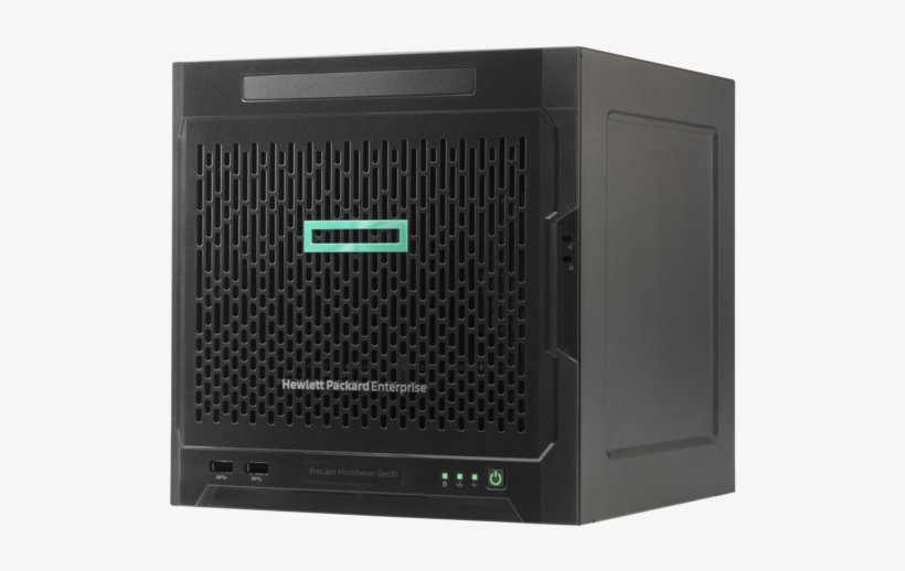 Hpe Proliant Microserver Gen10 X3216 1p 8gb-u 4lff PNG Image ...