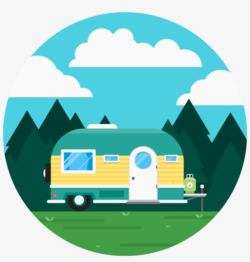 Caravan Recreational Vehicle Icon PNG Image | Transparent PNG Free ...