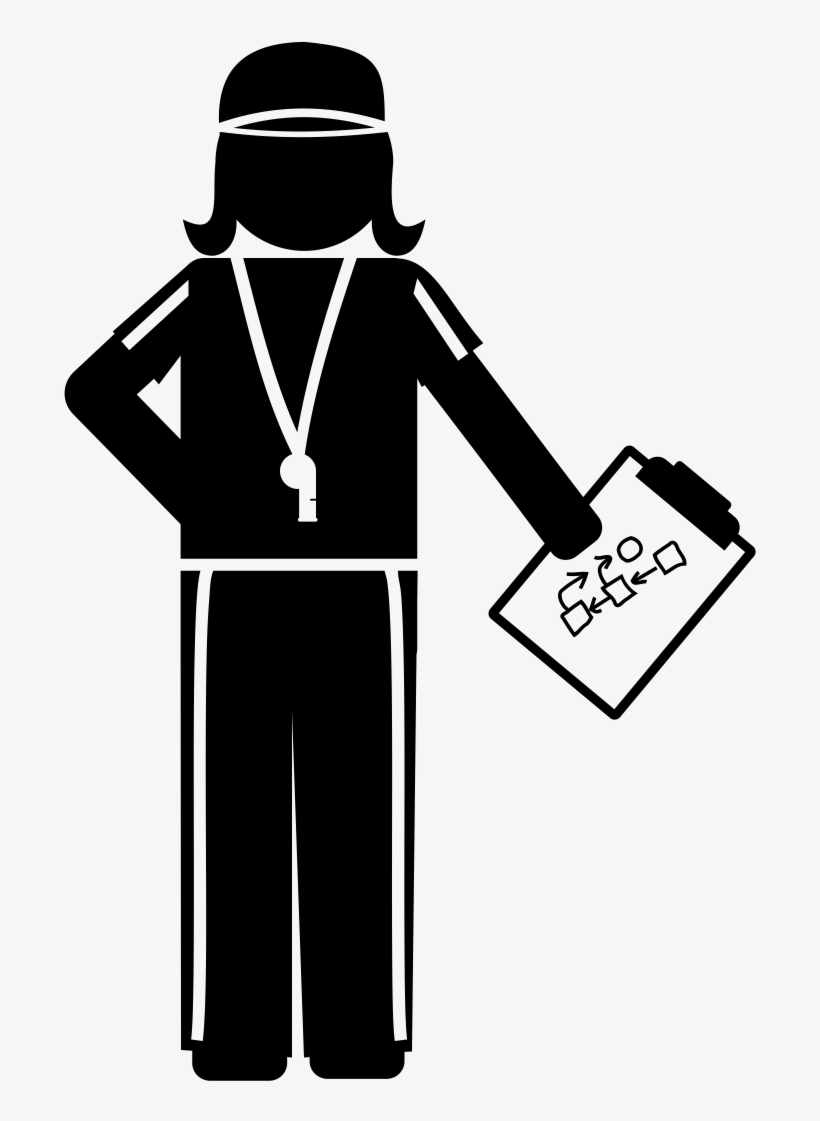 Black And White Referee Icon PNG Image | Transparent PNG Free Download ...
