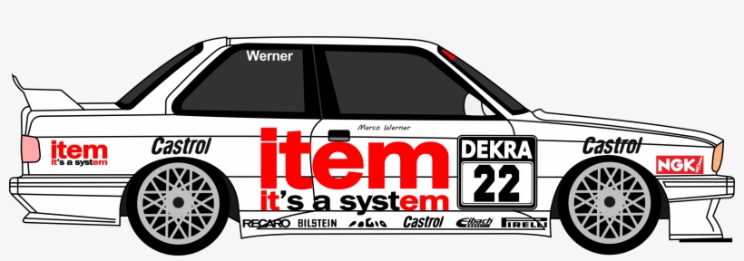 Dtm 1993 Marco Werner Bmw PNG Image | Transparent PNG Free Download on ...