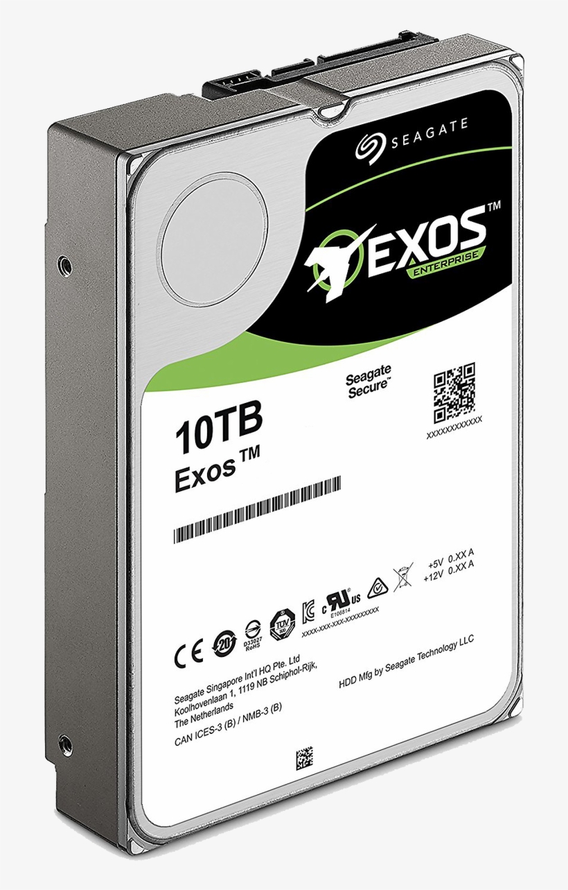 Seagate Exos X10 St10000nm0016 10tb PNG Image | Transparent PNG Free ...