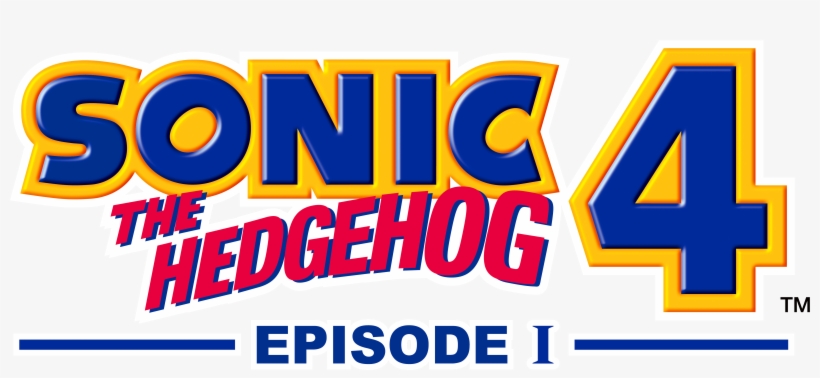 Sonic The Hedgehog 4 Episode 1 Logo PNG Image | Transparent PNG Free Download on SeekPNG