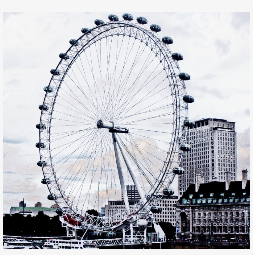 The London Eye Transparent Background - London Eye PNG Image ...