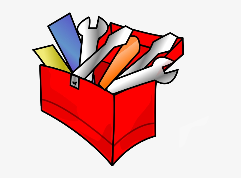Toolbox Red Tool Full Clip Art At Vector Clip Art - Clipart Toolbox PNG ...