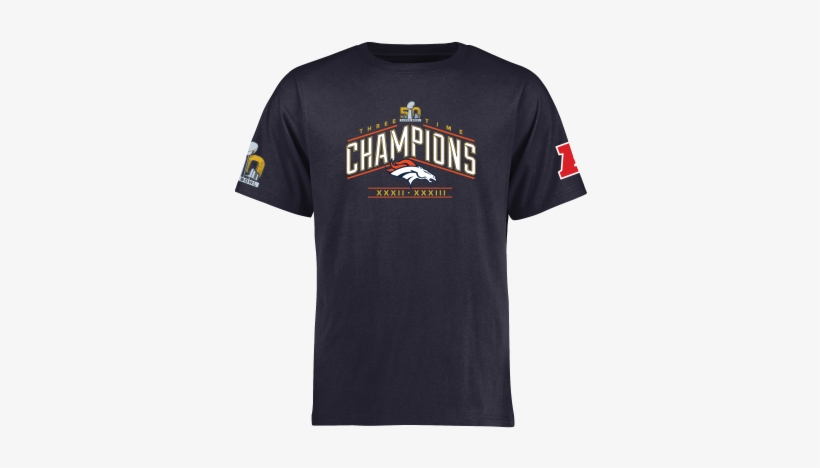 Men's Denver Broncos Super Bowl 50 Champions Design - Russian Bot Shirt ...