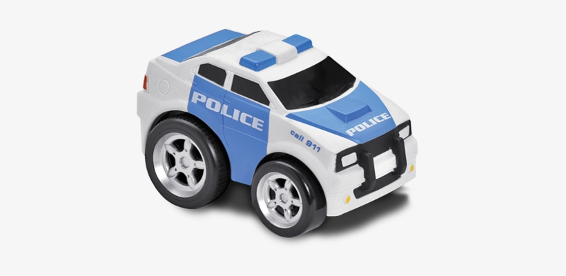 Police Kid Galaxy - Kid Galaxy Soft Body Pull-back Police Car PNG Image ...