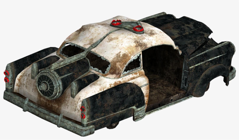 Fnv Patrol Car Rear - Fallout New Police Car PNG Image | Transparent ...