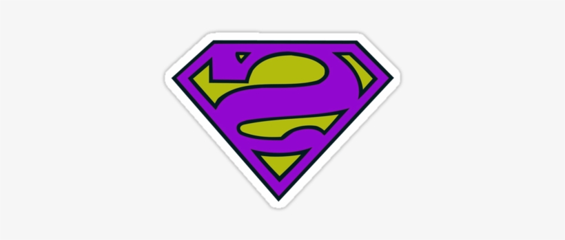 Bizarro Superman Logo" Stickers By Browncoatalex - Superman Logo Poop ...