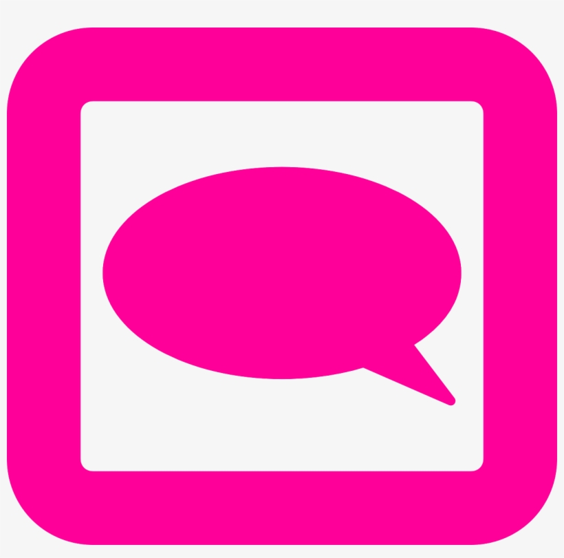Comment, Speak, Talk, Bubble, Pink - Comment Clipart PNG Image ...