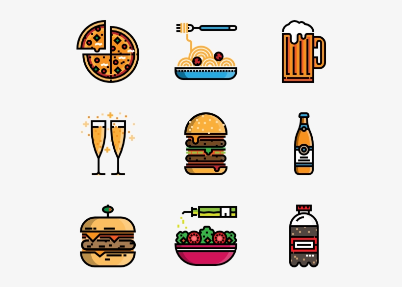 Food And Restaurant - Junk Food Sprite PNG Image | Transparent PNG Free ...