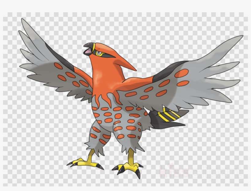 Fire Bird Type Pokemon Clipart Pokémon Types Moltres PNG Image ...