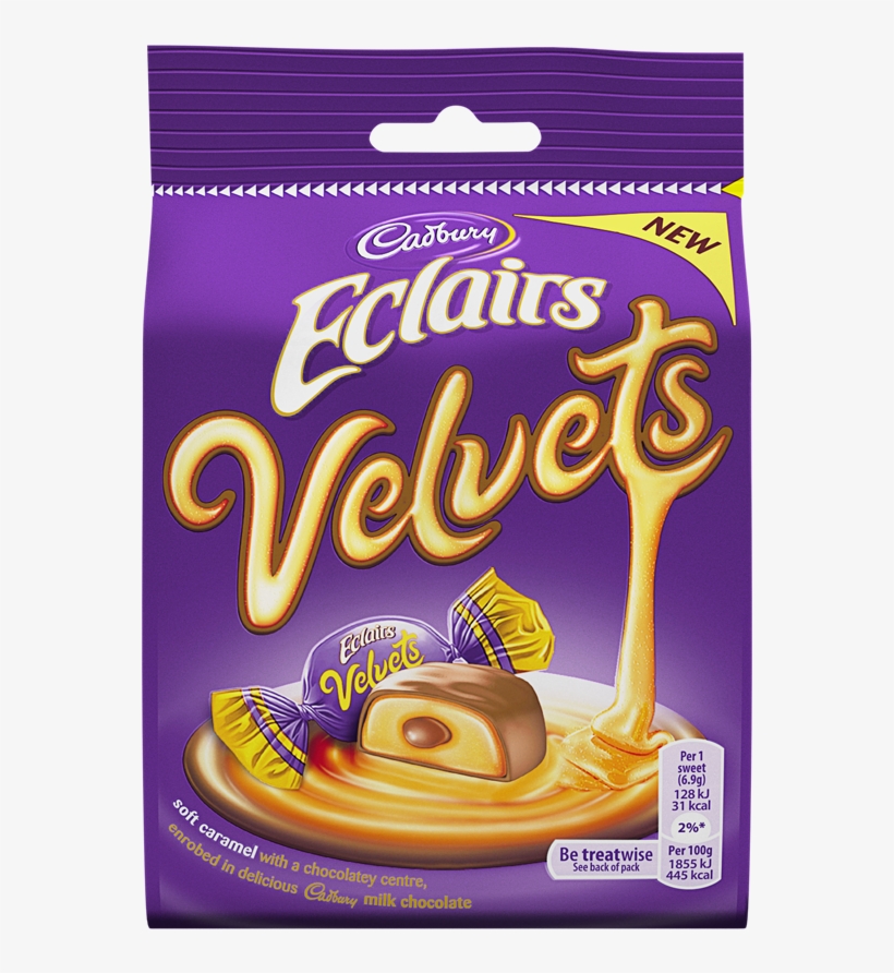 Cadbury Eclairs Velvets Cadbury Eclairs, Chocolates, PNG Image ...
