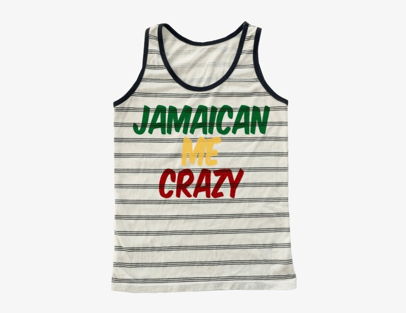 Jamaican Me Crazy Tank Top PNG Image | Transparent PNG Free Download on ...