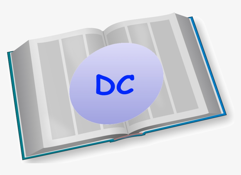Dc Book - Open Dictionary Clipart PNG Image | Transparent PNG Free ...