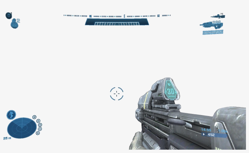 Download Halo Hud Png - Halo Reach Hud Png | Transparent PNG Download ...