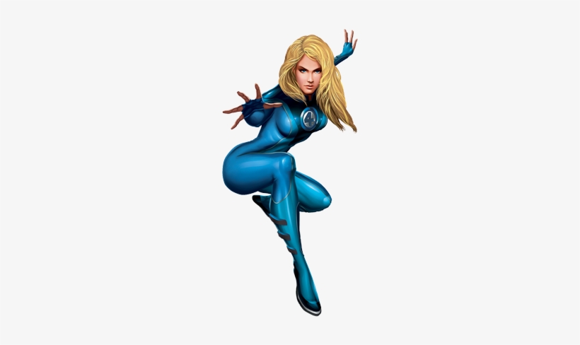 Download Comic Cartoons Invisible Woman Png Png Images - Invisible ...