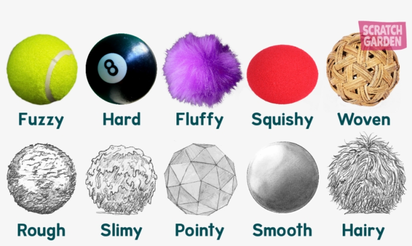 There Are So Many Words You Can Use To Describe Texture - Pointy Object ...