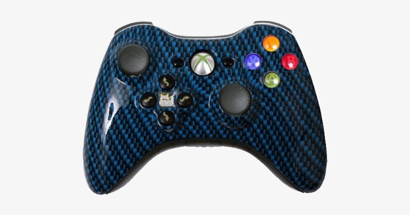 Modded - Xbox 360 Controller Blue PNG Image | Transparent PNG Free ...