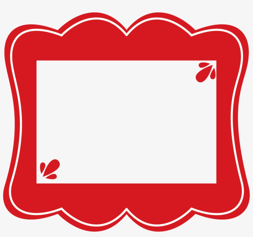 Red Frames - Red Frame Clipart PNG Image | Transparent PNG Free ...