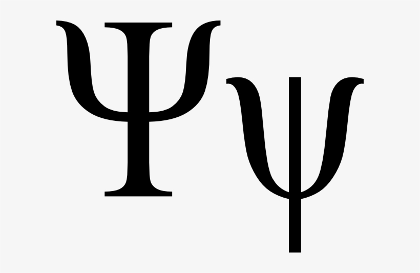 These Are Examples Of The Conventional Psychology Symbol - Psi Vector ...