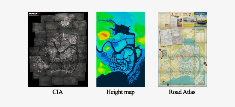 Designing The Gigantic Map Of Mafia Iii - Visual Arts PNG Image ...