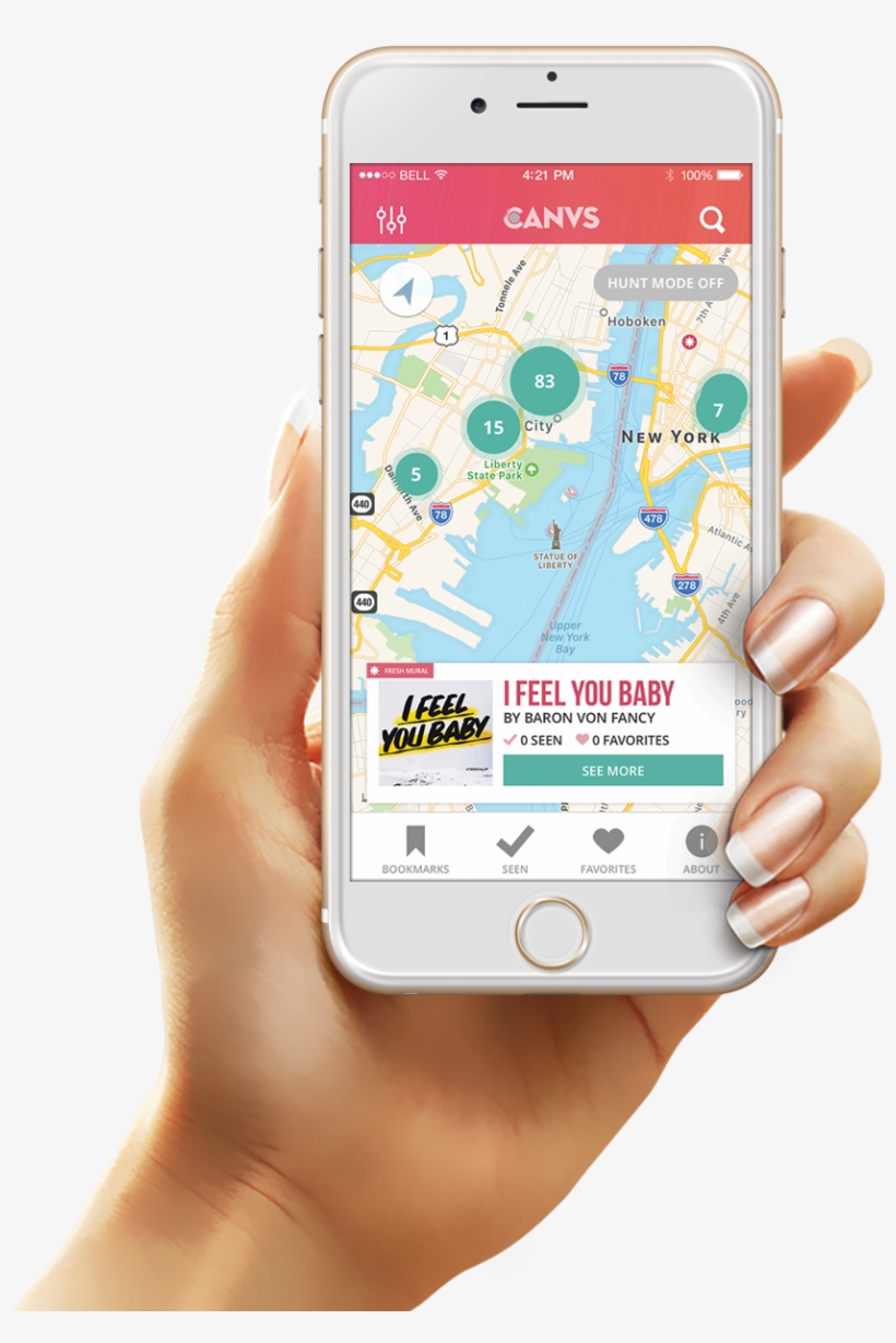 Explore The World Of Street Art With The Canvs ™ App PNG Image ...