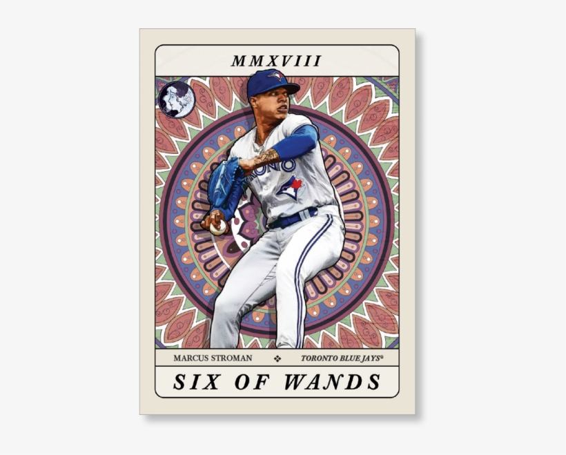 Marcus Stroman 2018 Topps Gypsy Queen Baseball Tarot PNG Image ...