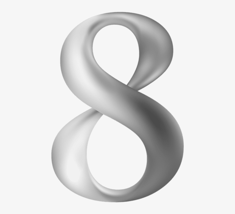 Free Png Number Eight Grey Png Images Transparent PNG Image ...