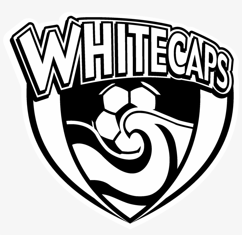 Vancouver Whitecaps Football Club Logo Black And Ahite PNG Image ...