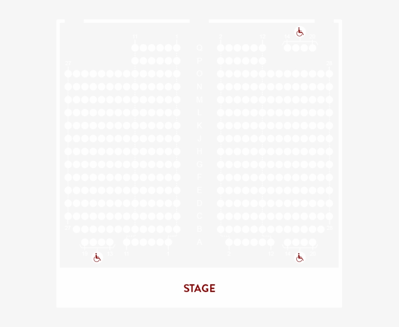 Please Note That This Seating Chart Is Not To Scale PNG Image ...