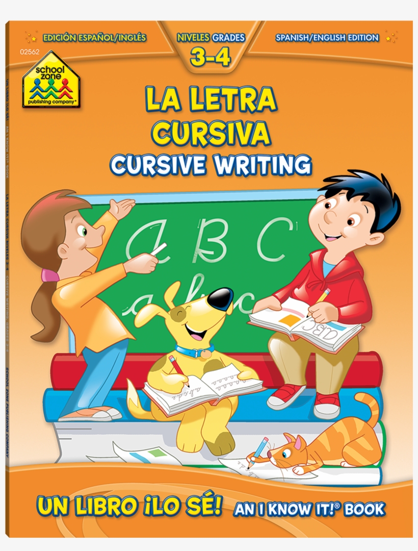 Bilingual Cursive Writing 3-4 Deluxe Edition Workbook PNG Image ...