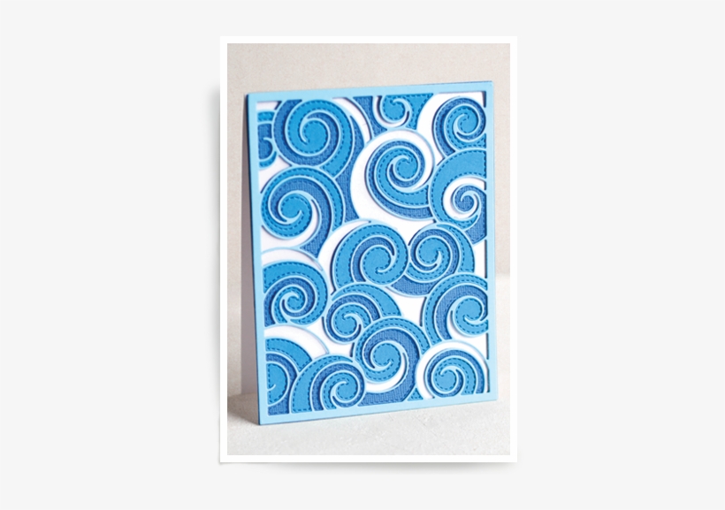 Wave Plate Layer Set - Birch Press Waves Dies PNG Image | Transparent ...