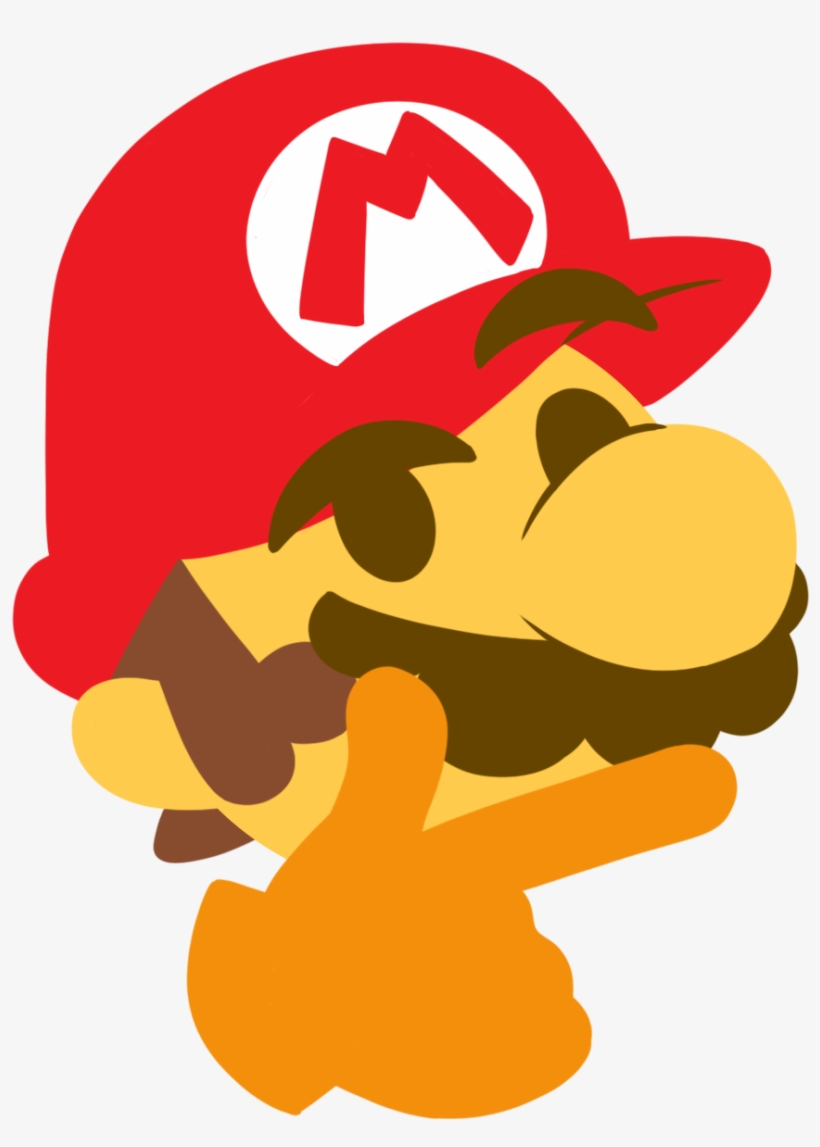Download Mario Thinking - Mario Thinking Emoji | Transparent PNG ...