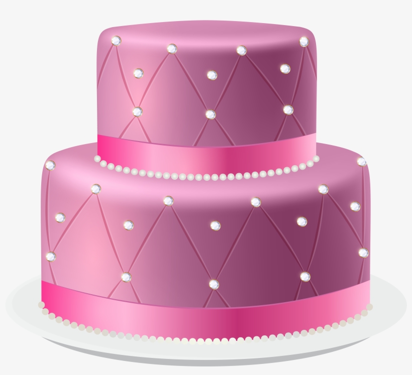 Pink Cake Cliparts - Pink Cake Png Hd PNG Image | Transparent PNG Free ...