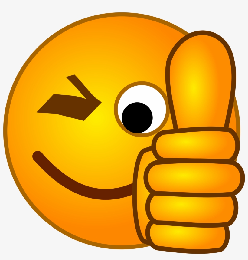 Download Open - Thumbs Up Emoji | Transparent PNG Download | SeekPNG