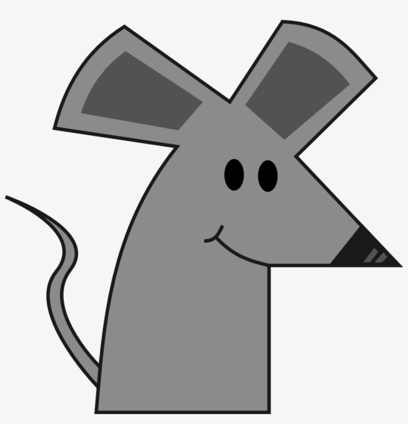 A Lovely Smile Of Cartoon Mouse - Cartoon Mouse Transparent PNG Image ...